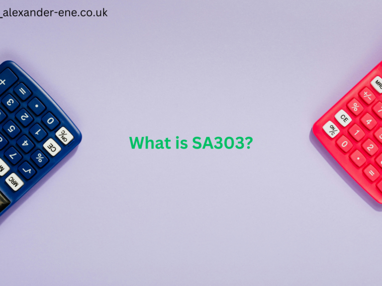 What is an SA303? - Alexander Ene