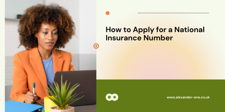 How to Apply for a National Insurance Number - Alexander Ene