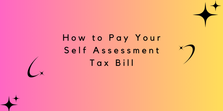 How To Pay Your Self Assessment Tax Bill - Alexander Ene