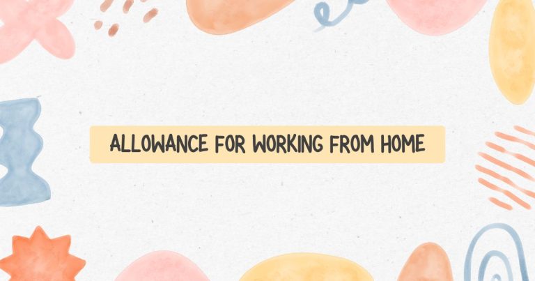 Allowance For Working From Home: Key Insights by Alexander Ene